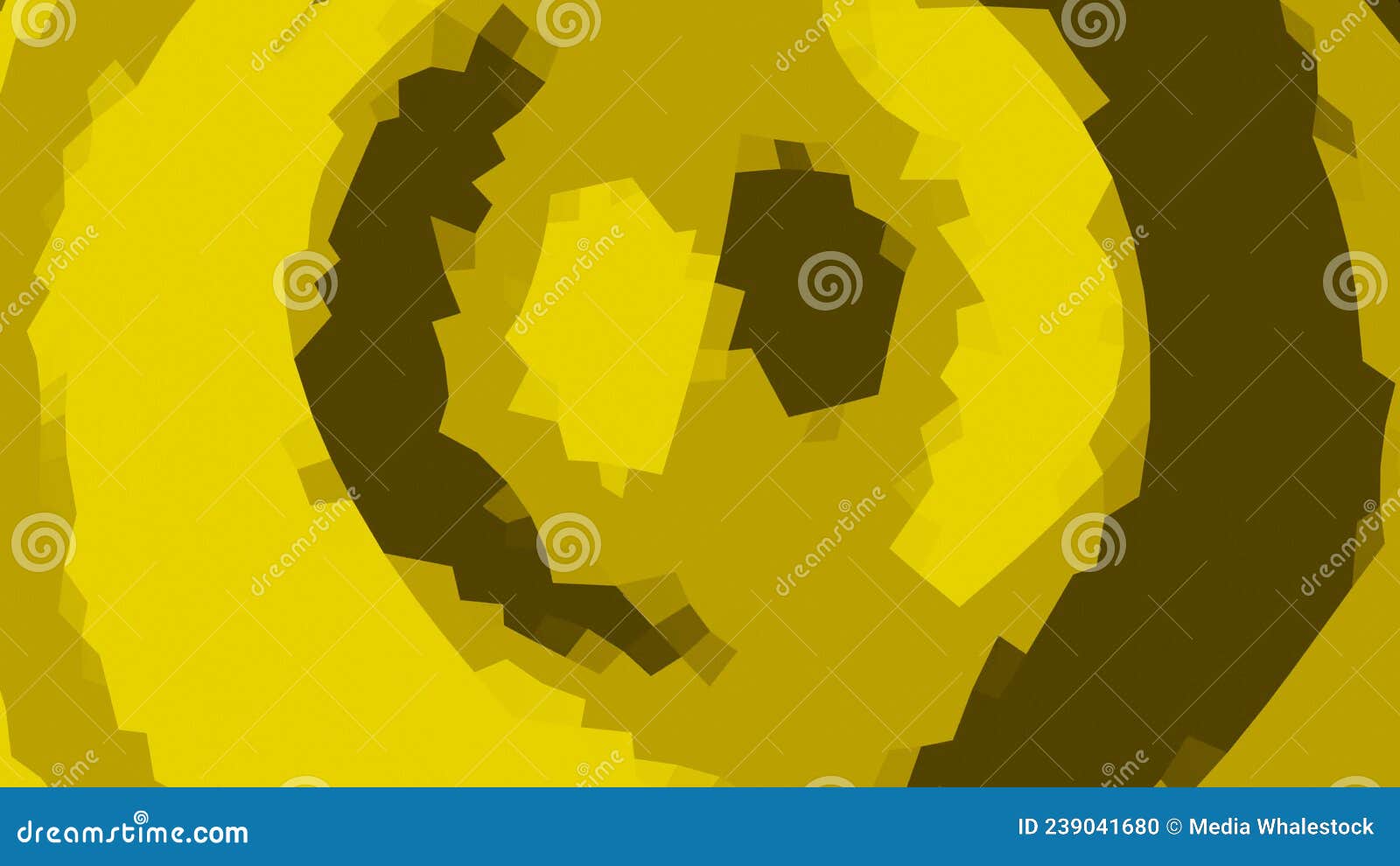 Yellow and Red Spot in Abstraction. Design. Spots that Create a Wave ...