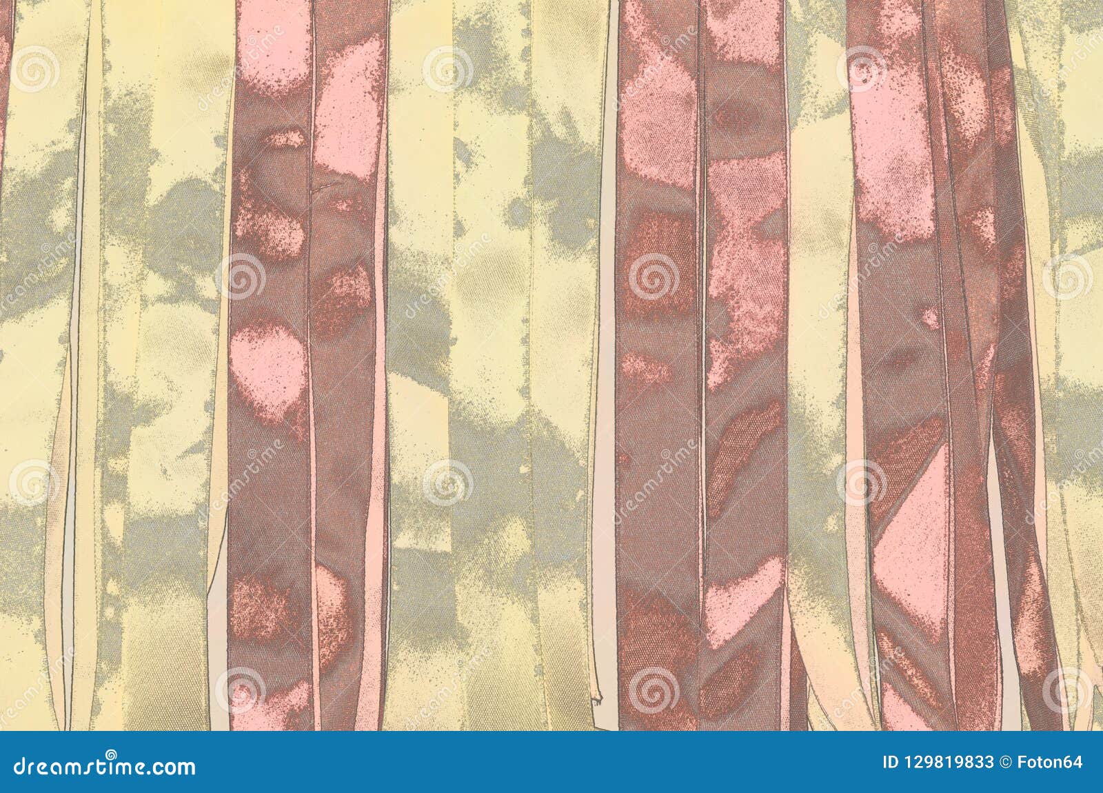 Yellow, Red Stripes. Distressed Background Stock Image - Image of ...