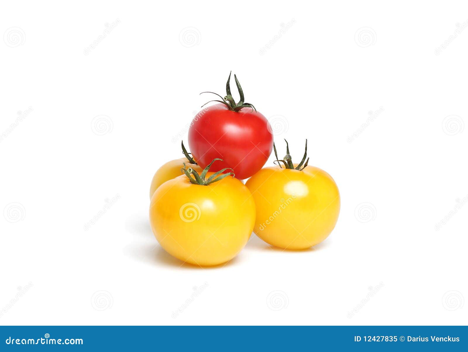 Yellow and red tomatoes stock image. Image of ingredient - 12427835