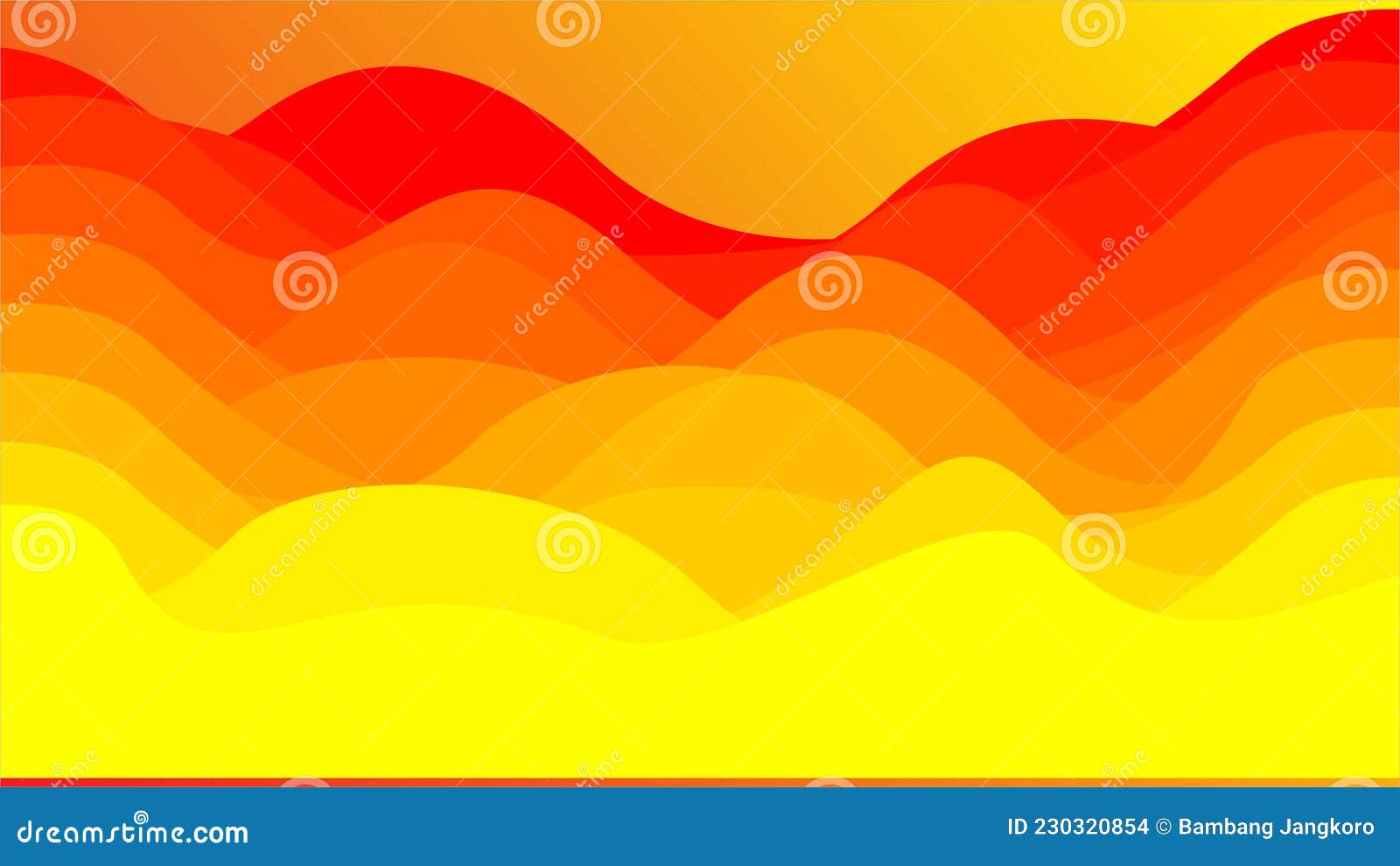 Yellow and Red Abstract Background Stock Vector - Illustration of roses ...