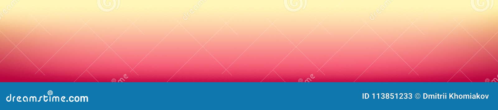 Yellow and Red Web Site Header or Footer Background Stock Illustration ...