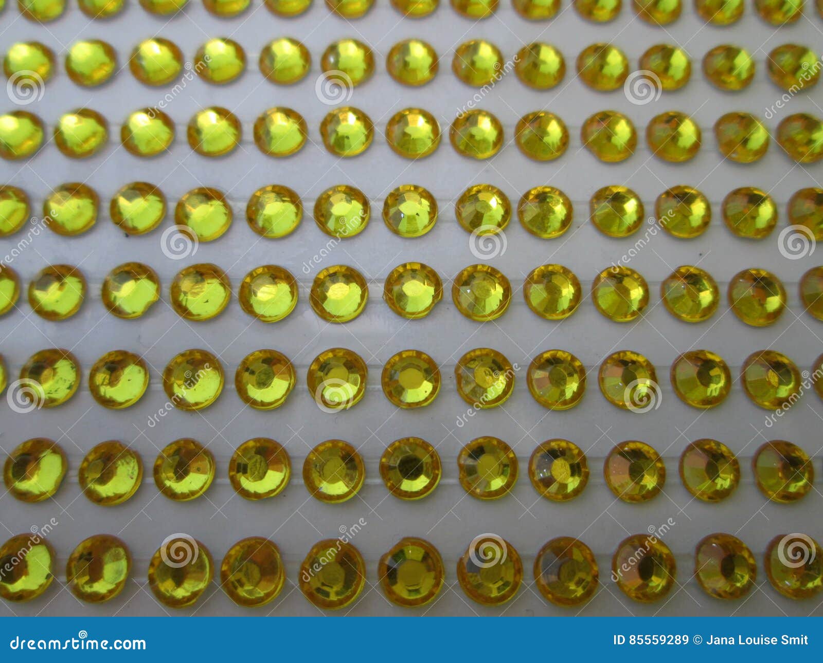 Yellow Rhinestones. stock image. Image of collage, design - 85559289