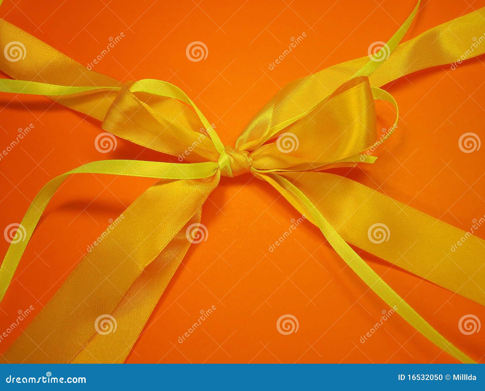 Yellow ribbon stock photo. Image of abstract, view, paper - 16532050