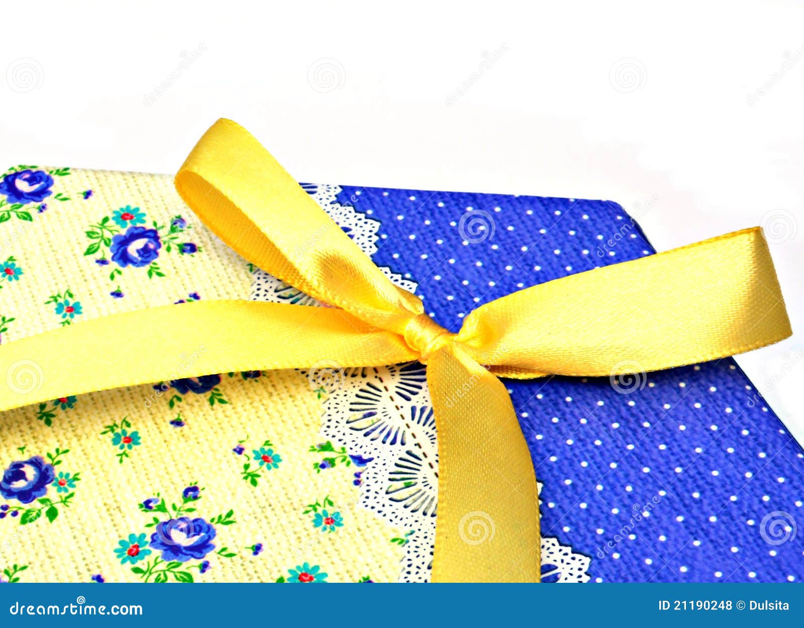Yellow ribbon stock photo. Image of decorations, wrap - 21190248