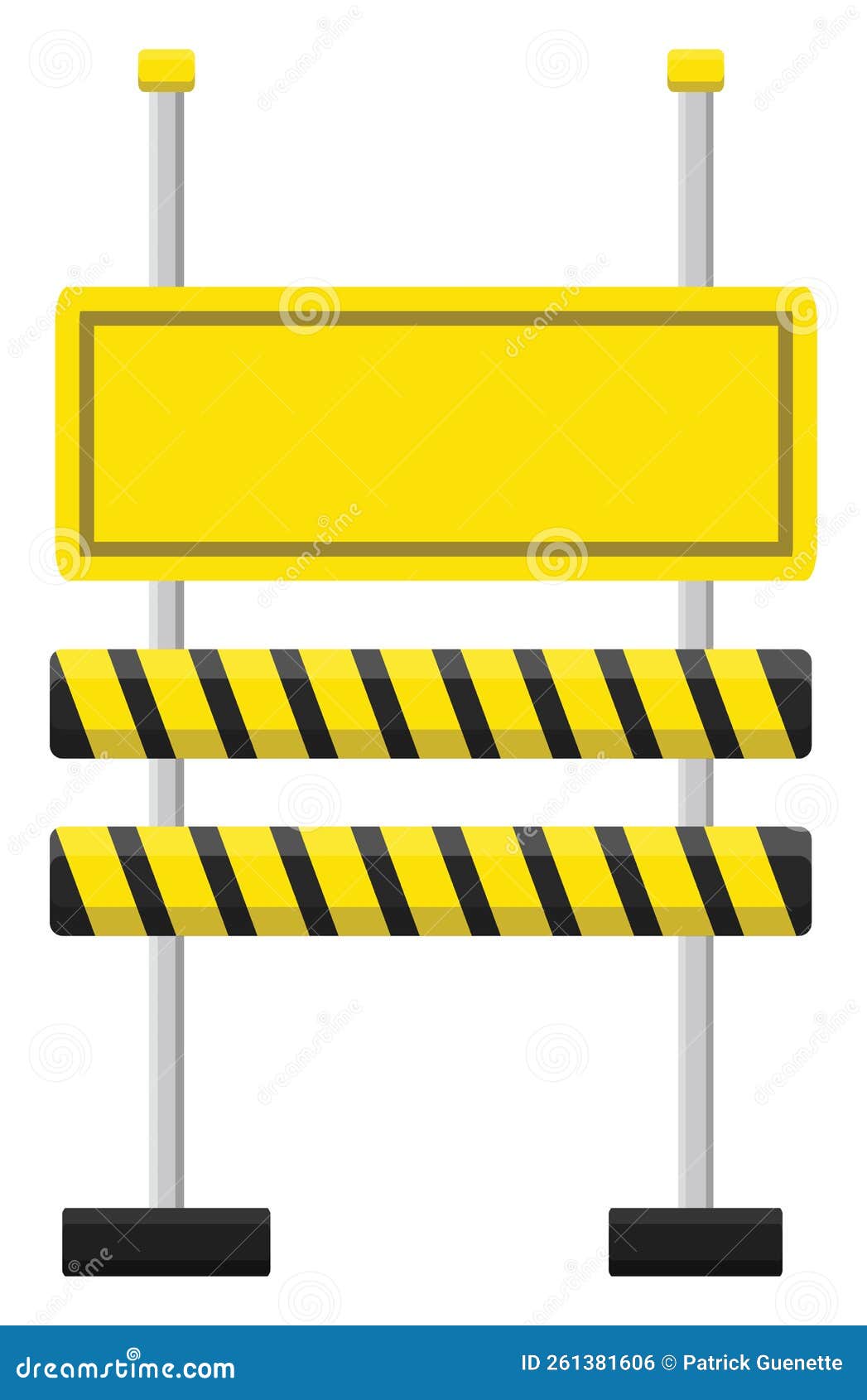Road Barricade Model Royalty-Free Stock Photography | CartoonDealer.com ...
