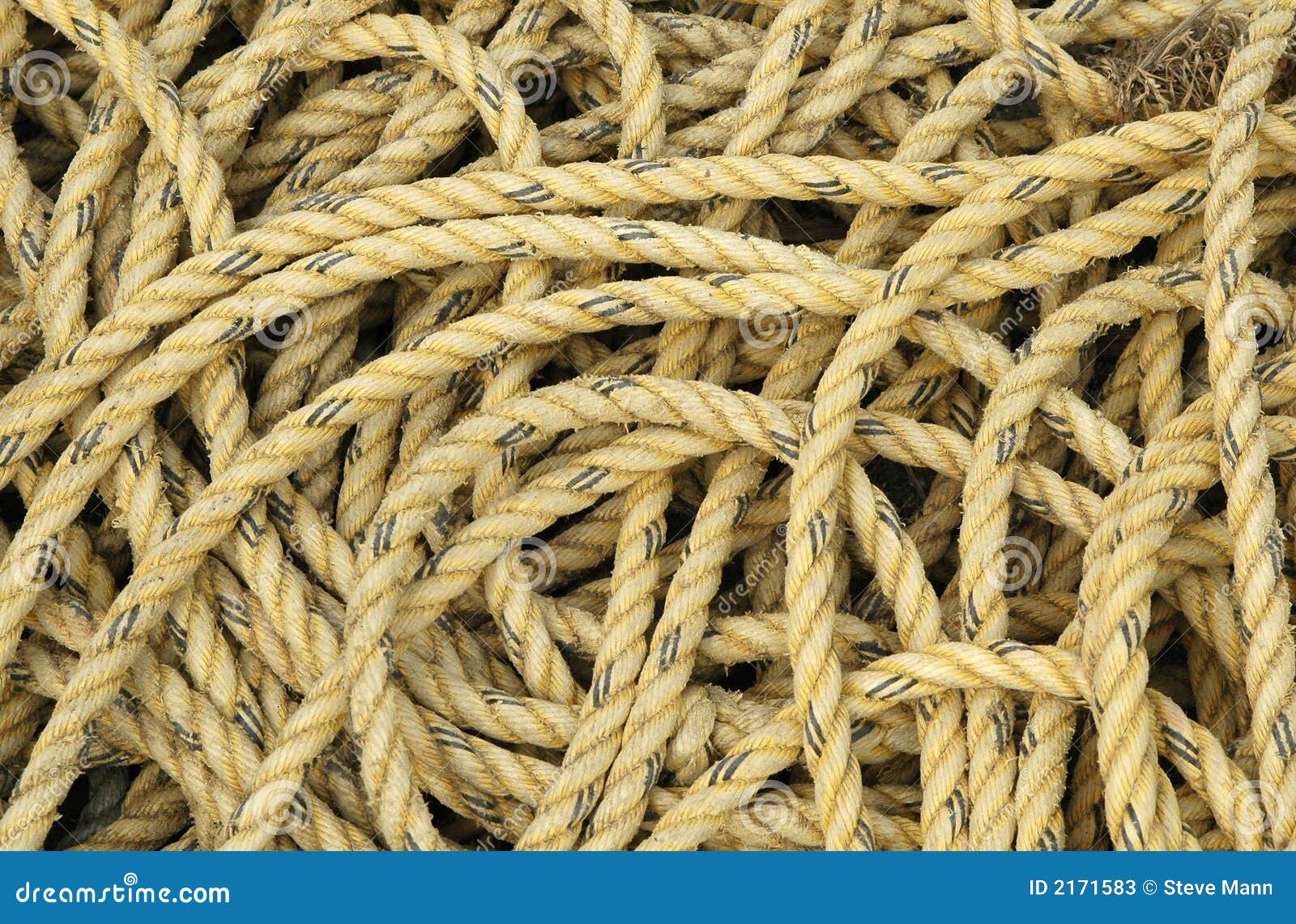 Yellow rope stock image. Image of quay, background, lashing - 2171583