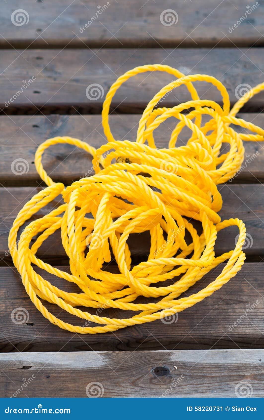 Yellow rope stock image. Image of yellow, wound, ball - 58220731