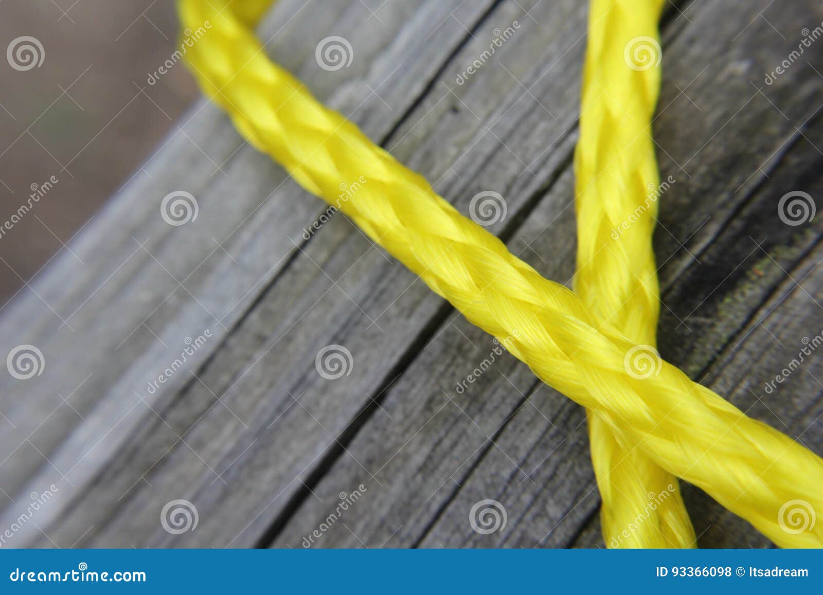 Yellow rope stock photo. Image of wood, duty, close, heaby - 93366098