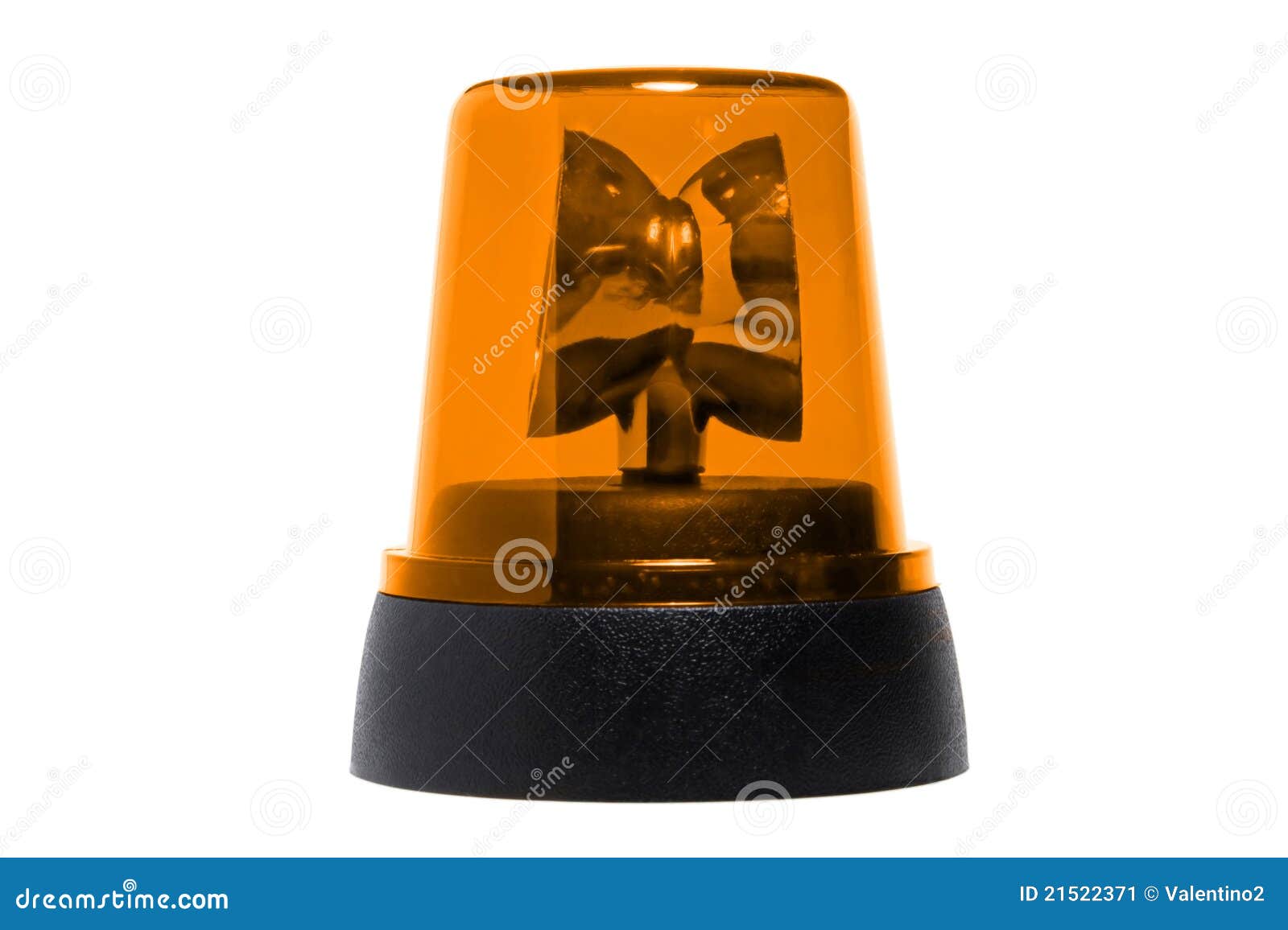 Yellow rotating beacon stock image. Image of siren, light - 21522371