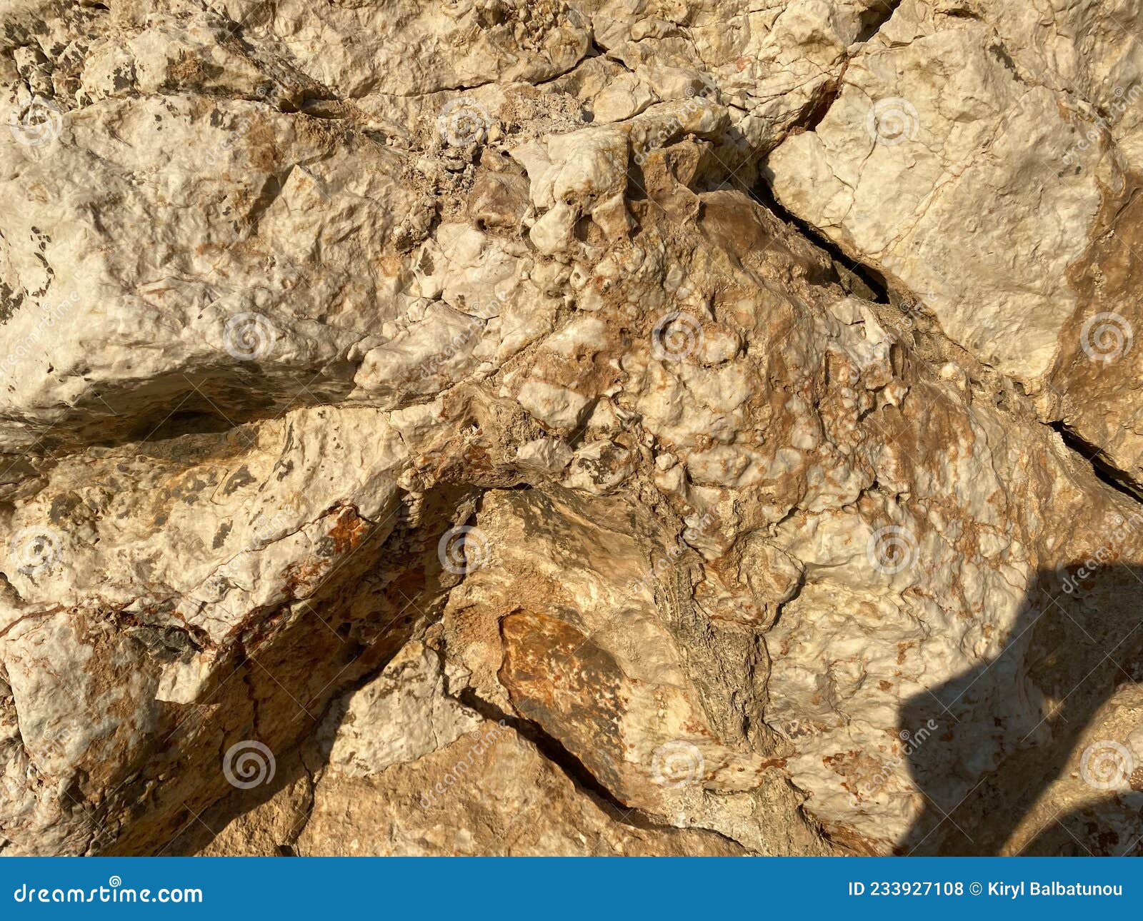 Yellow Rough Stone Texture Closeup Horizontal Background Stock Photo ...