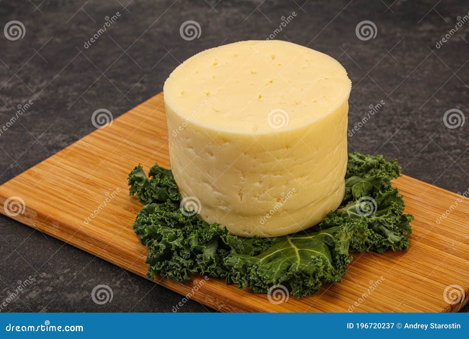 Yellow Round Dairy Soft Cheese Stock Image - Image of product, fresh ...