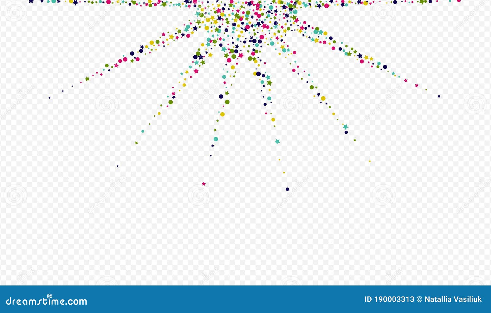 Yellow Round Effect Transparent Background. Stock Vector - Illustration ...