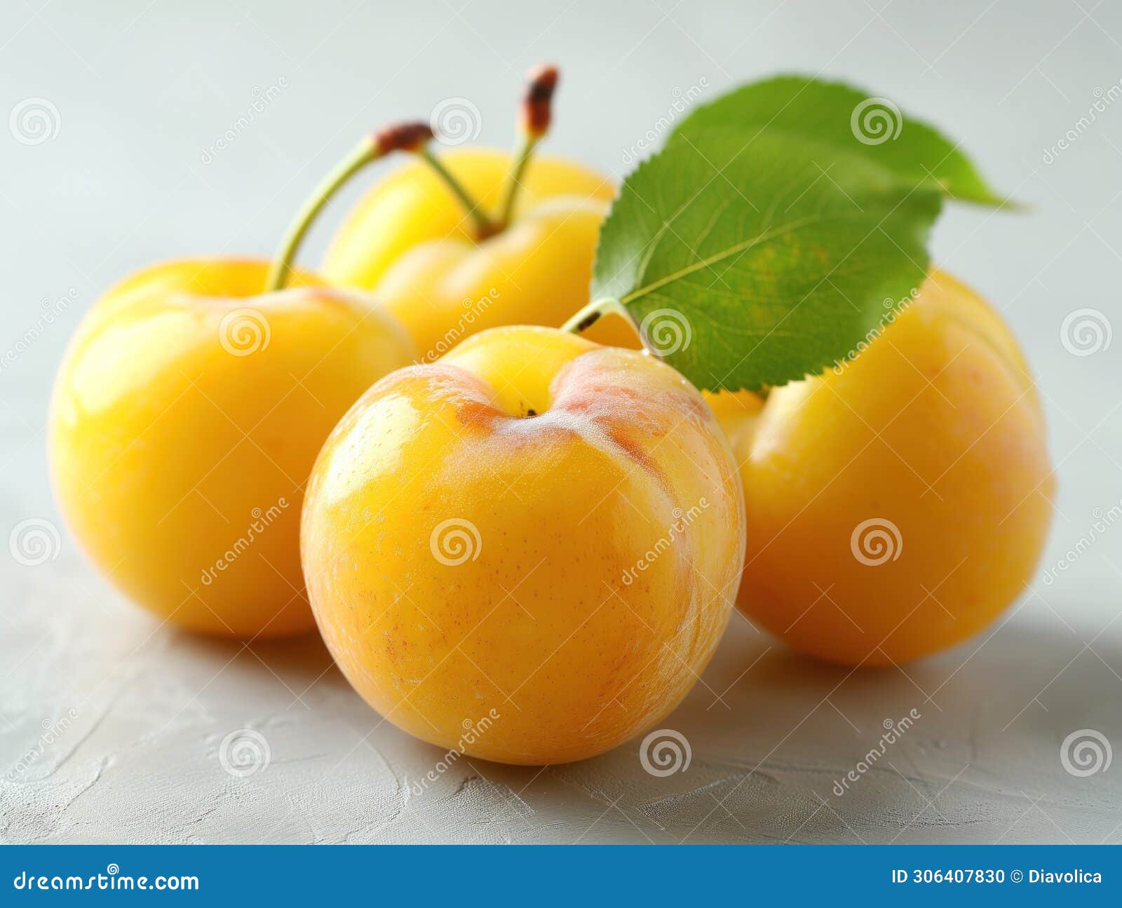Yellow round plum close-up stock illustration. Illustration of ... Yellow round plum close-up stock illustration. Illustration of ...