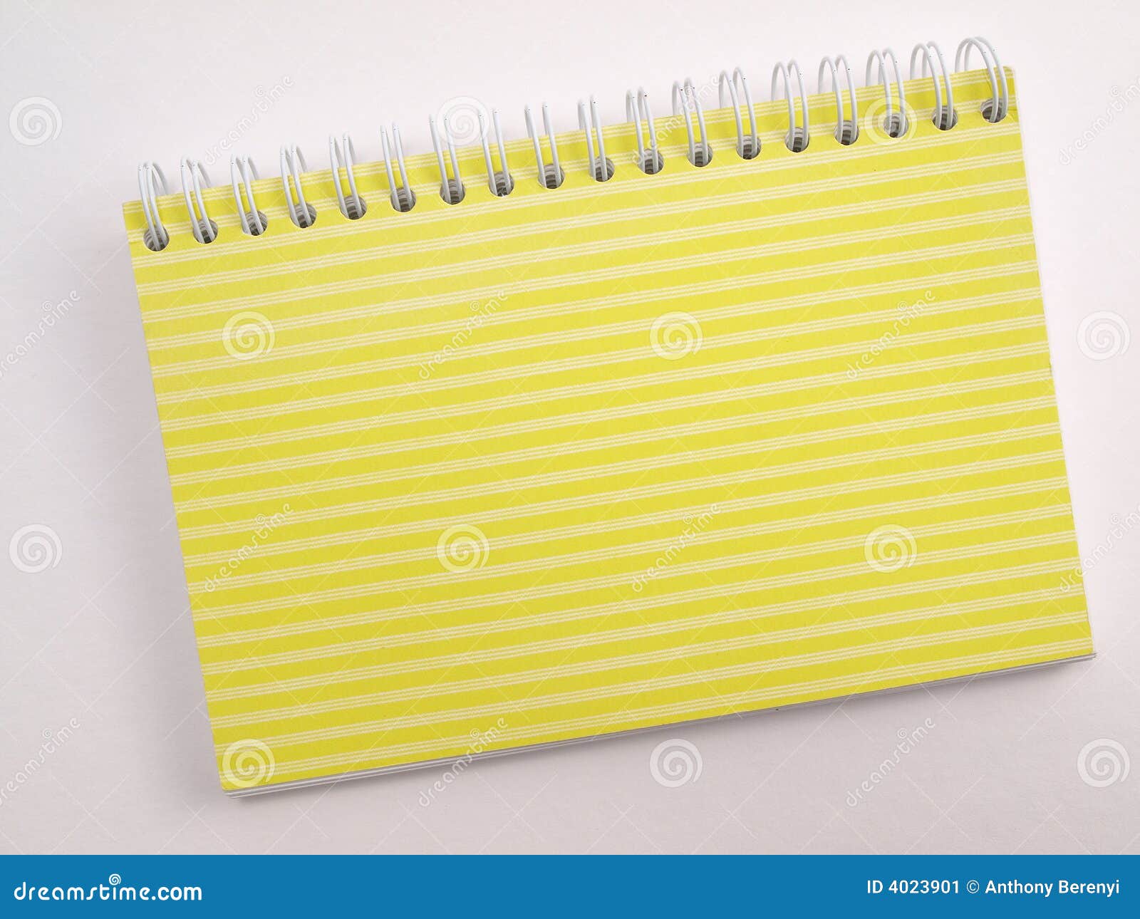 Yellow Ruled Flip Note Book 2 Stock Image - Image of open, school: 4023901