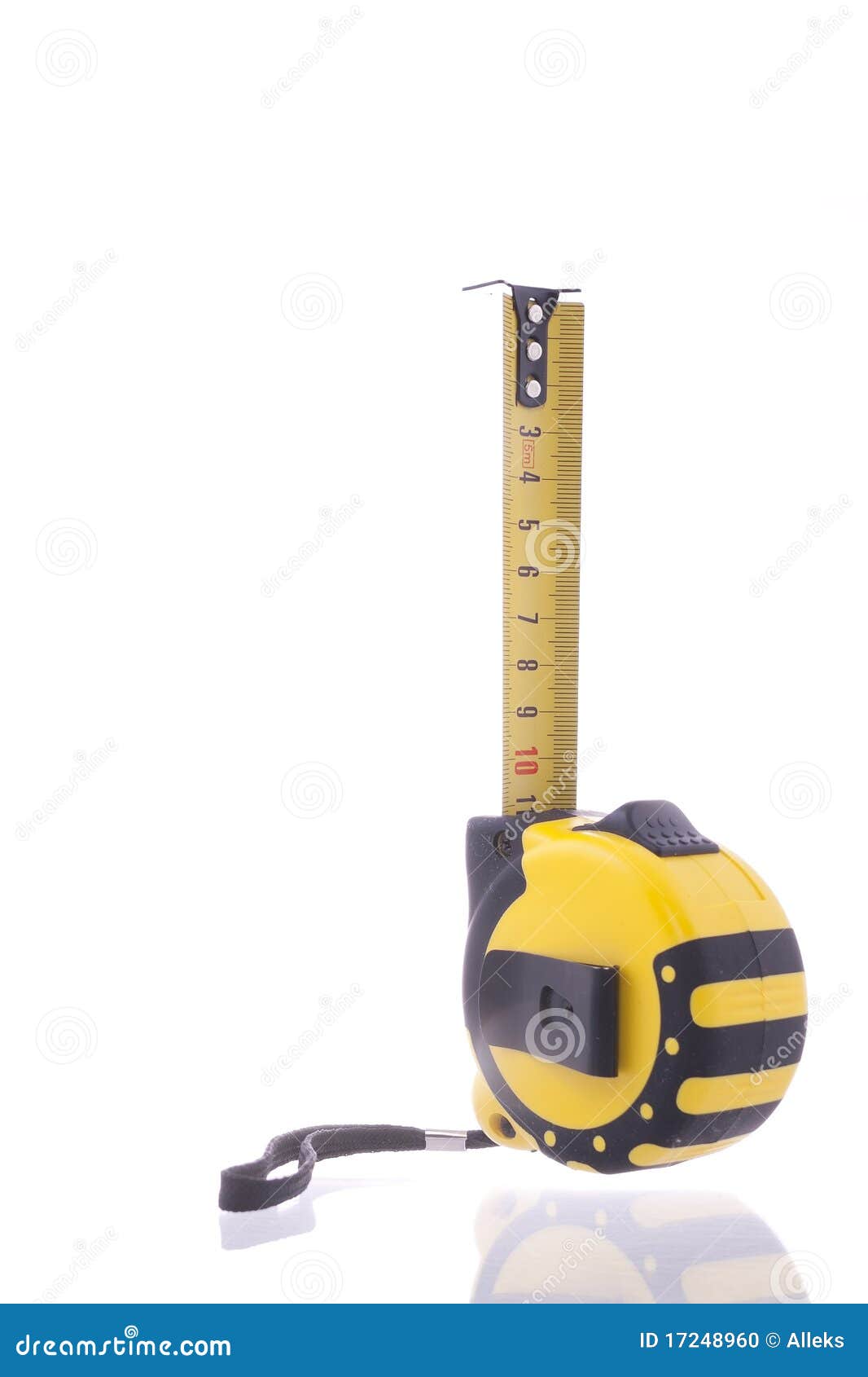 Yellow ruler stock photo. Image of object, rolled, dimensions - 17248960