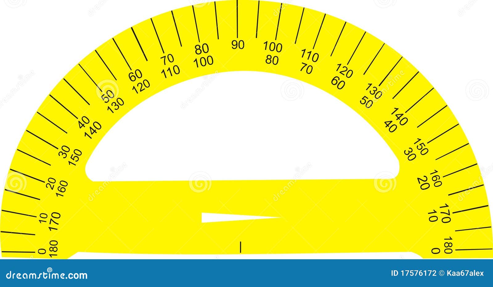 Yellow ruler stock vector. Illustration of distance, ruler - 17576172