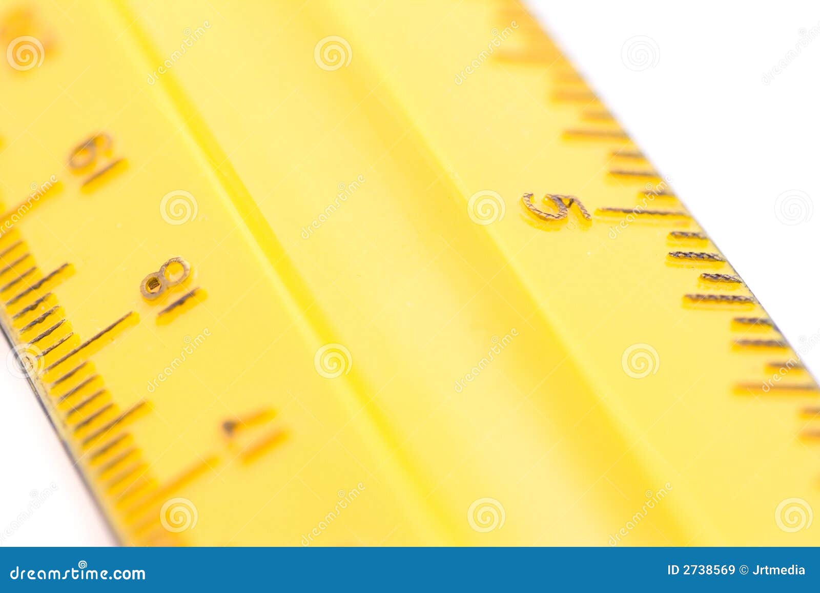 Yellow Ruler Stock Photo | CartoonDealer.com #15122844