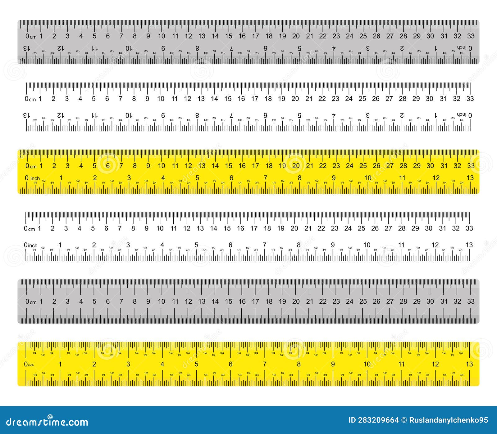 30 Centimeters Corner Ruler Scale Template. Angle Measuring Tool With ...