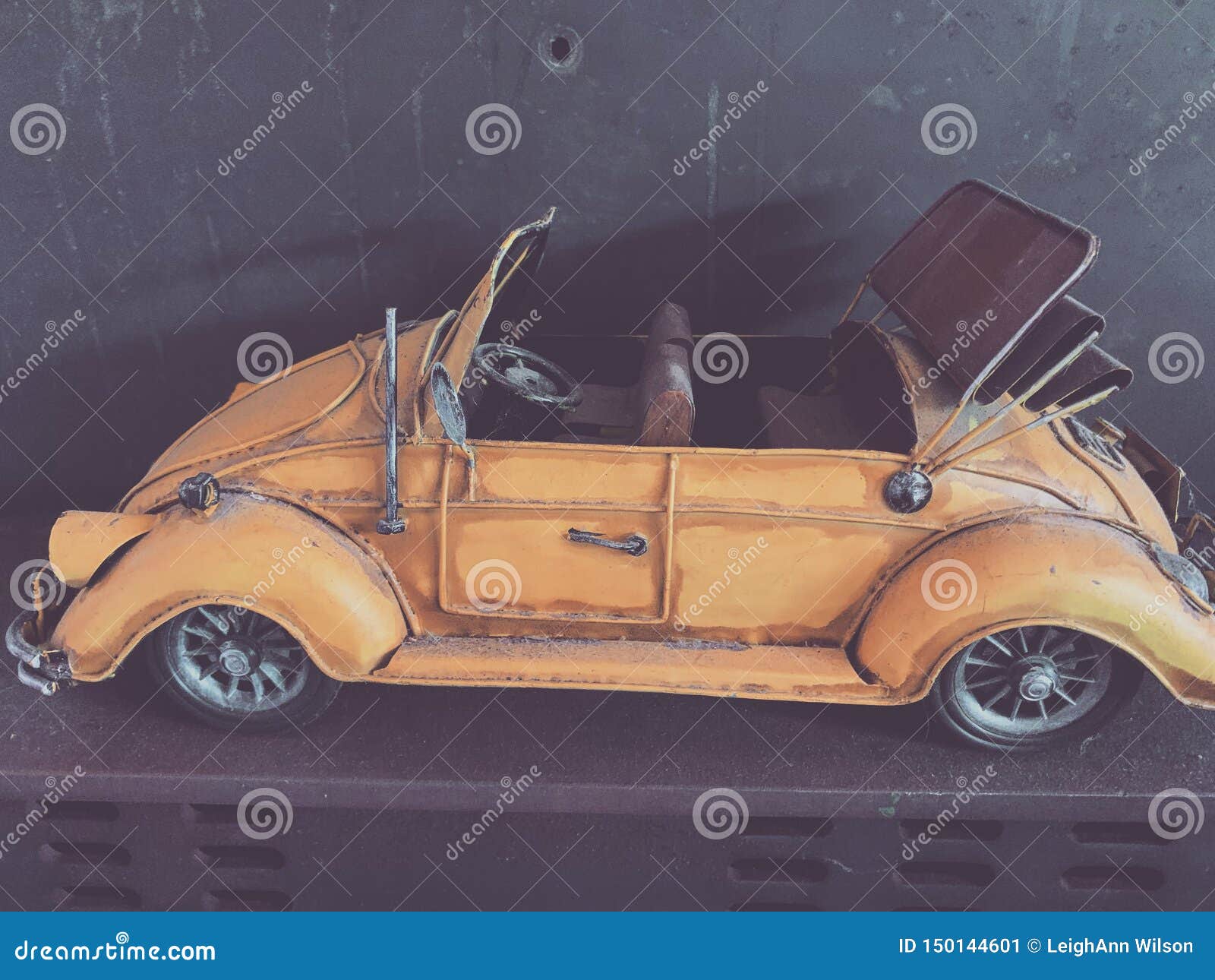 Yellow Rustic Car Model Stock Image | CartoonDealer.com #150144601