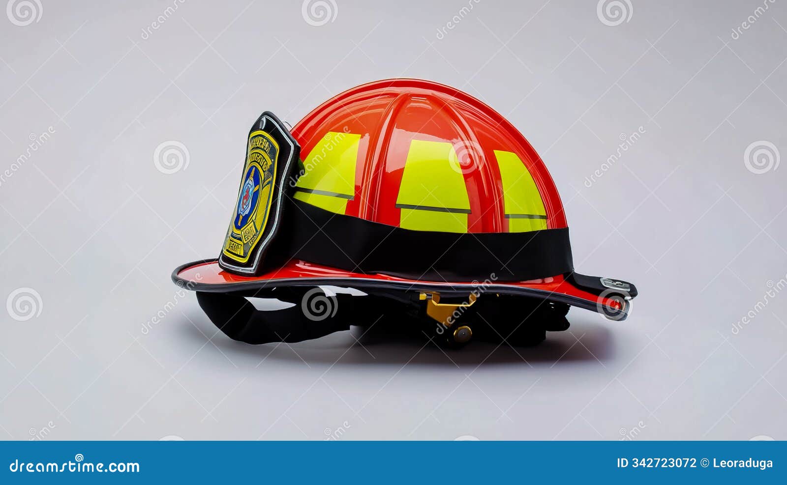 A Yellow Safety Helmet Shown in Four Different Projections: Front View ...