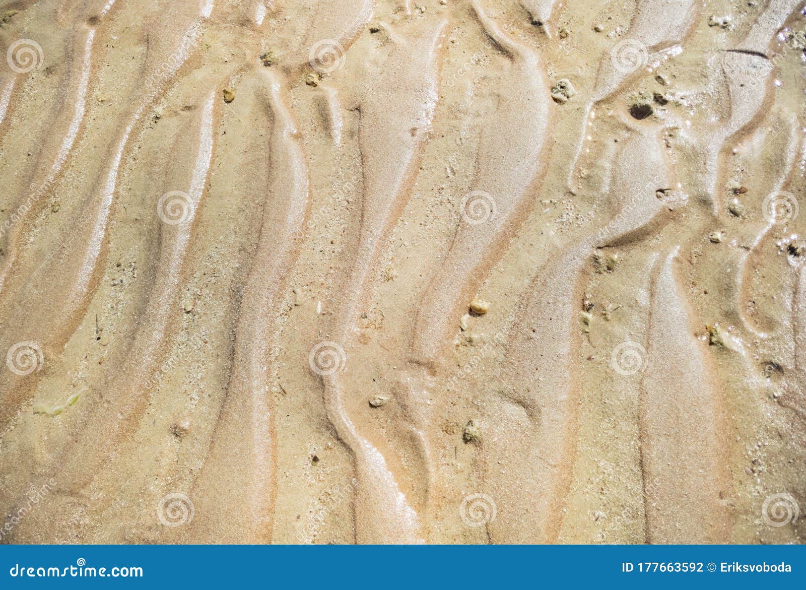 Yellow Sand Texture, Close Up View. Abstract Pattern on Sand Stock ...