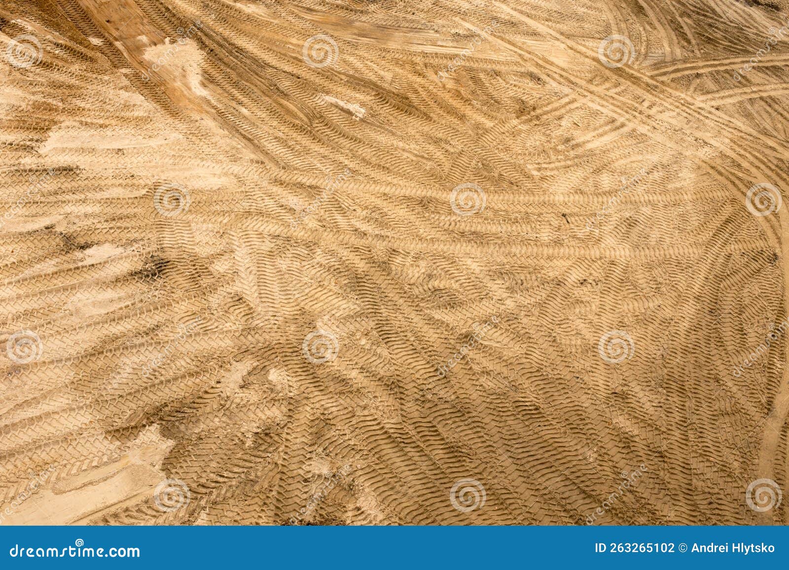 Yellow Sand for Use in Construction Work Stock Photo - Image of messy ...