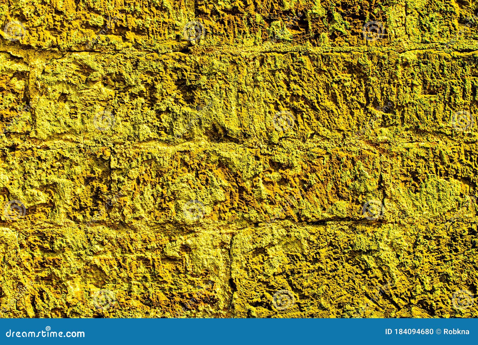 Yellow Sandstone Brick Wall Texture for Background Stock Photo - Image ...