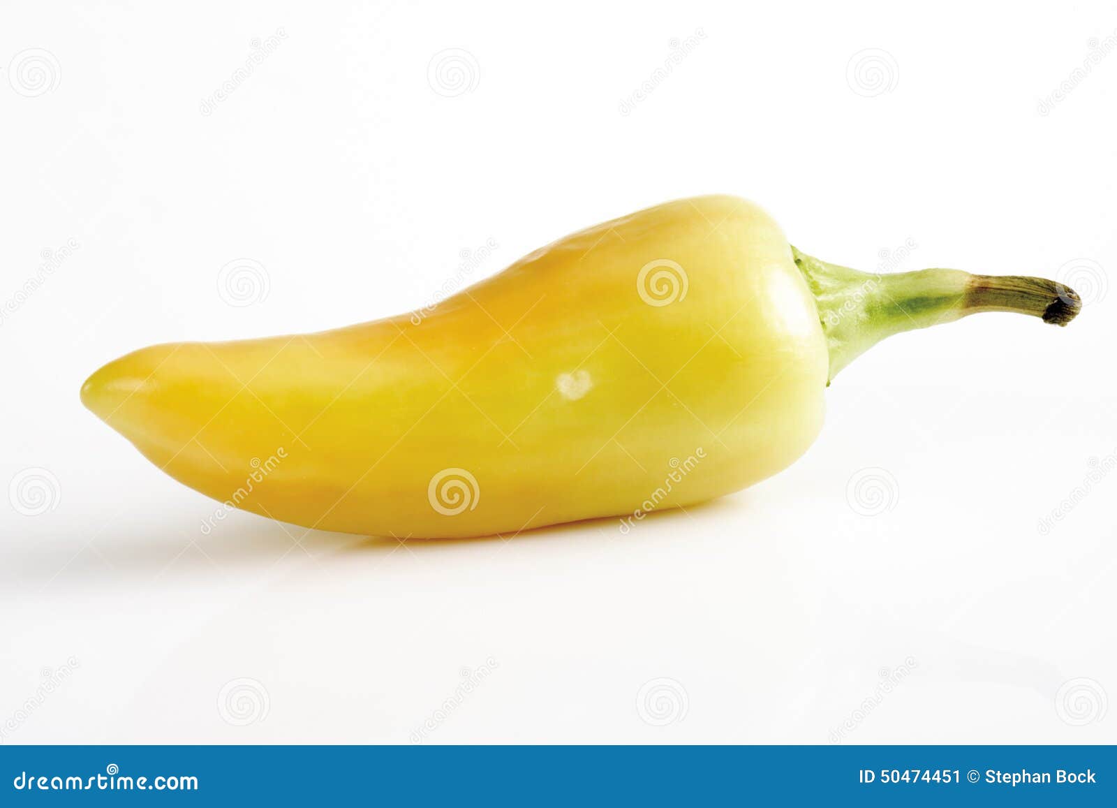 Yellow Santa Fe Pepper, Close-up Stock Image - Image of exotic ...