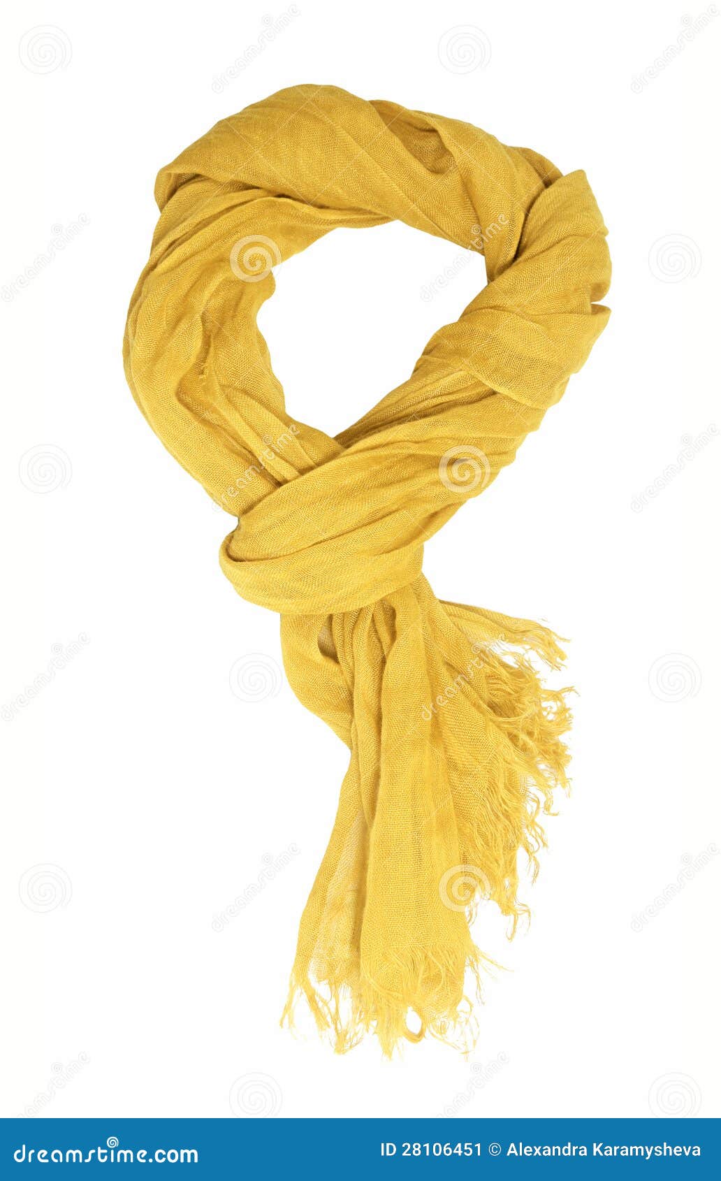 Yellow scarf stock image. Image of dressed, comfortable - 28106451