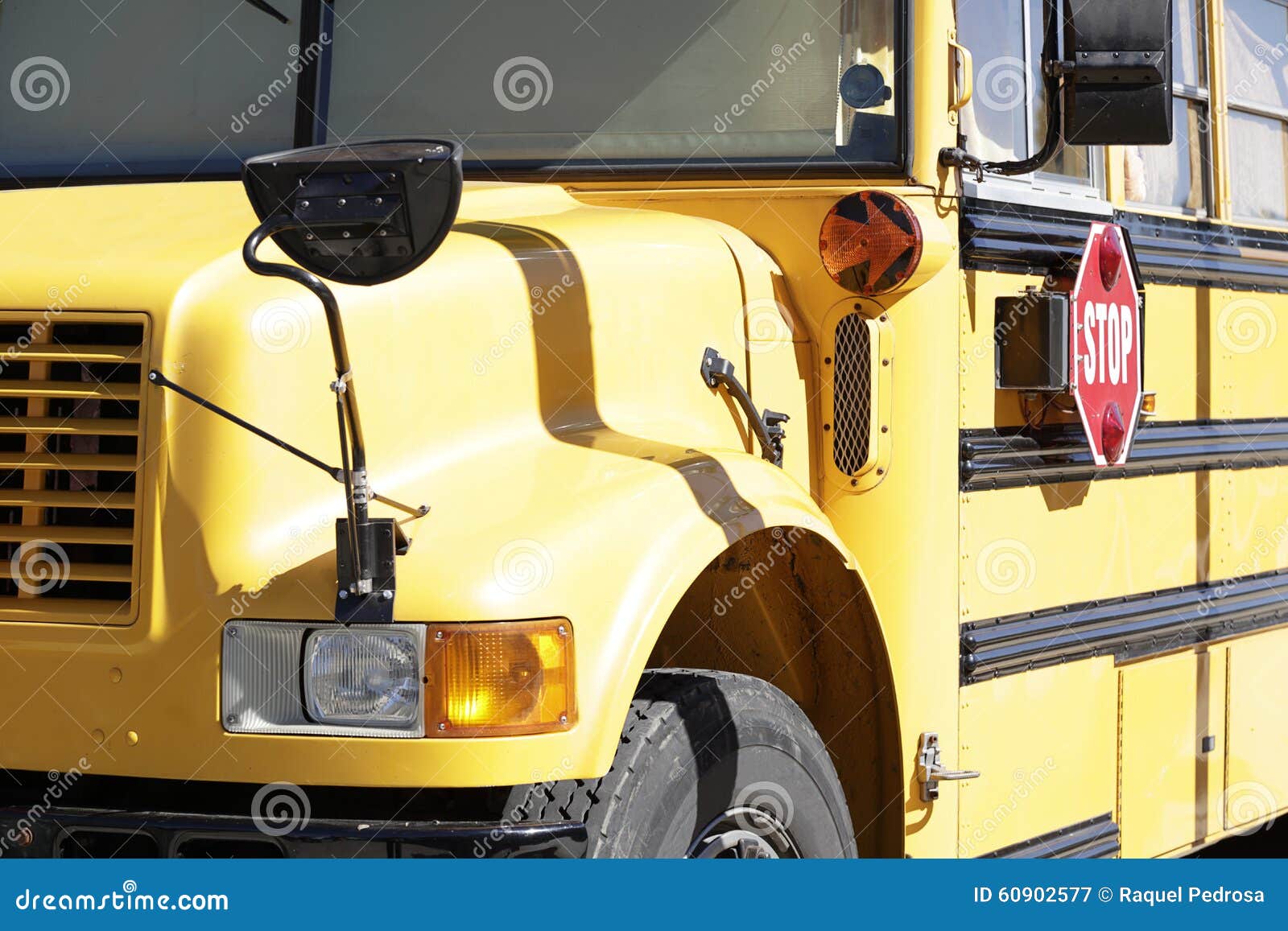 Yellow school bus stock image. Image of transportation - 60902577