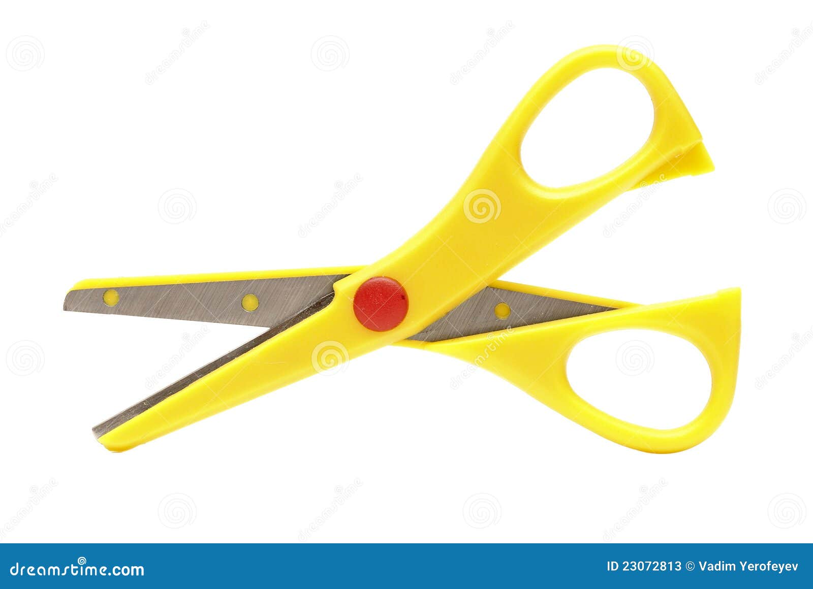 Yellow scissors stock image. Image of remote, office - 23072813