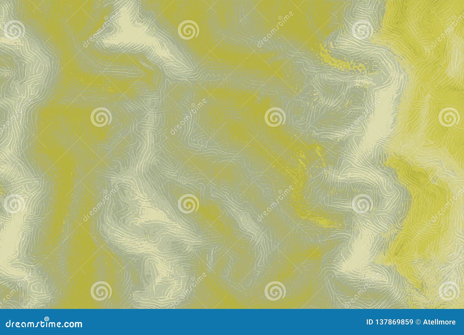 Yellow Sea Map of Underwater Topography with Relief Map Stock ...
