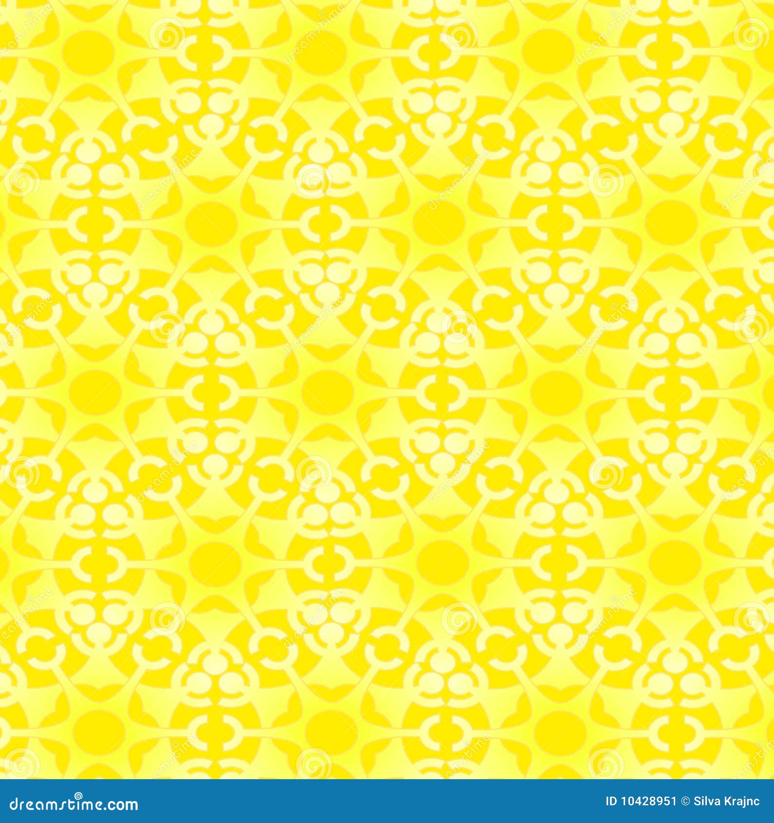Yellow Seamless Pattern Vector Stock Vector - Illustration of ...