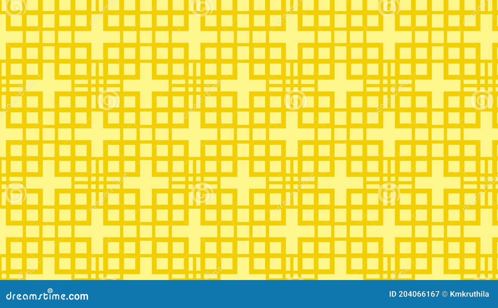 Yellow Seamless Square Pattern Background Image Stock Illustration ...