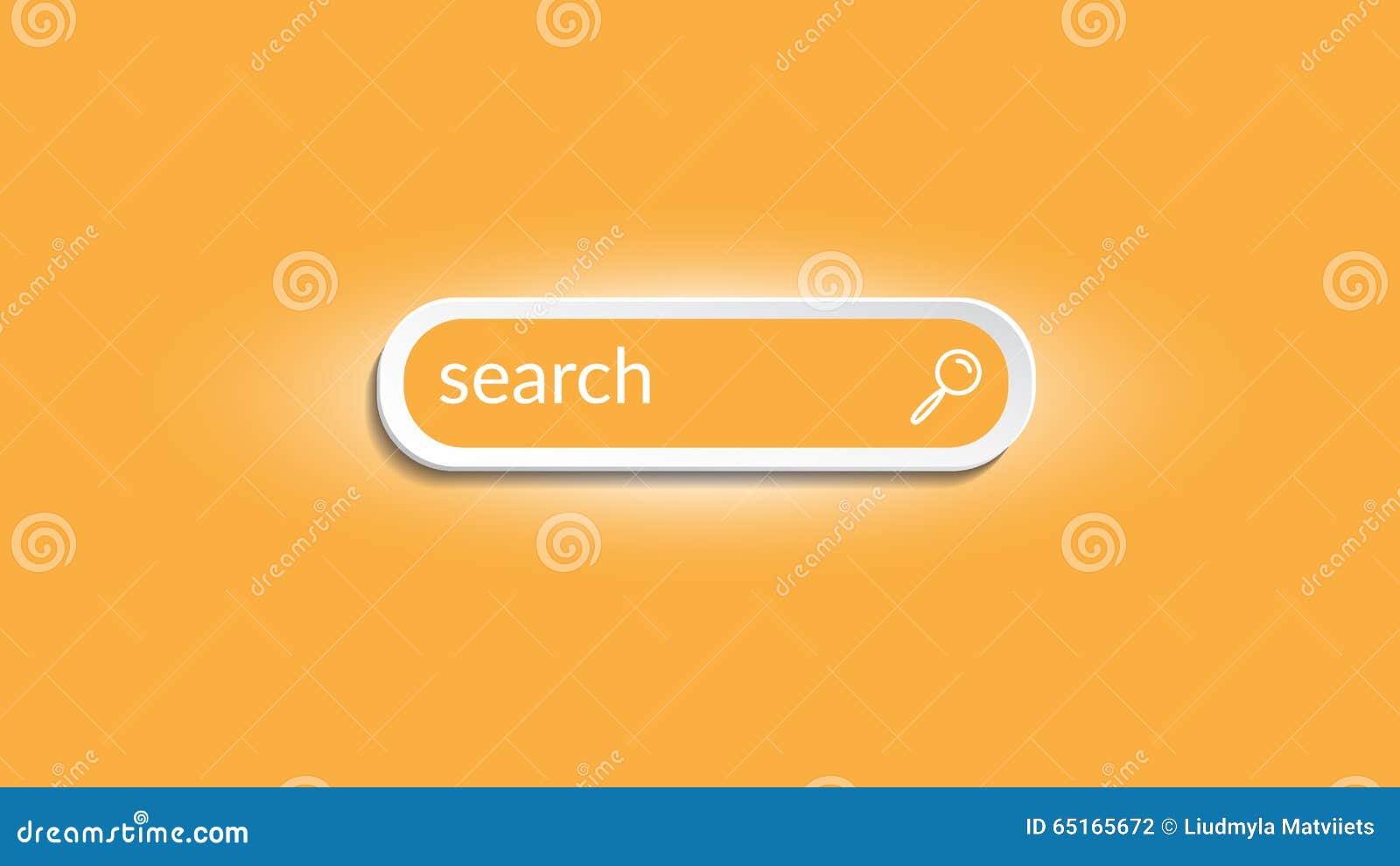 Yellow search button stock illustration. Illustration of label - 65165672