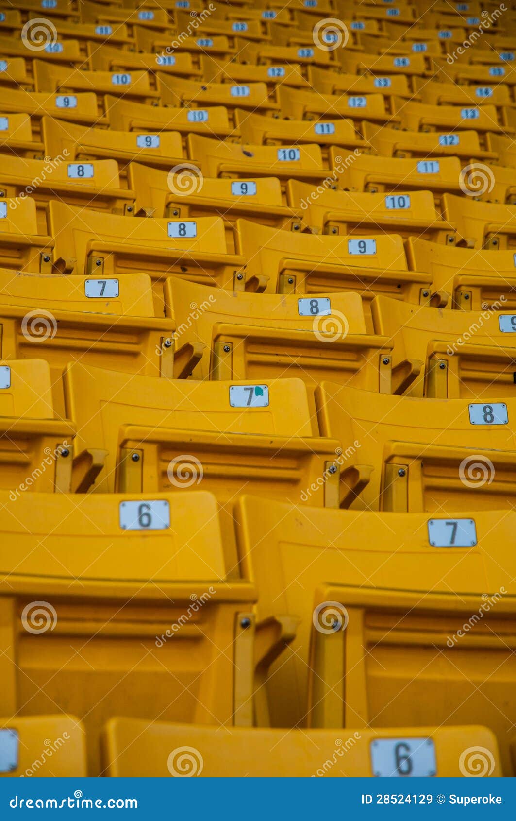 Yellow seat stock image. Image of group, modern, plastic - 28524129