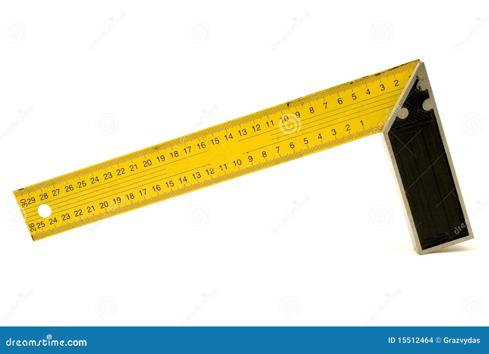 Yellow set-square stock photo. Image of scale, builder - 15512464