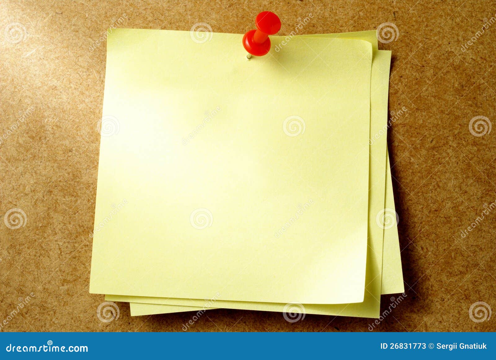 Yellow sheet of paper stock image. Image of piece, bulletin - 26831773