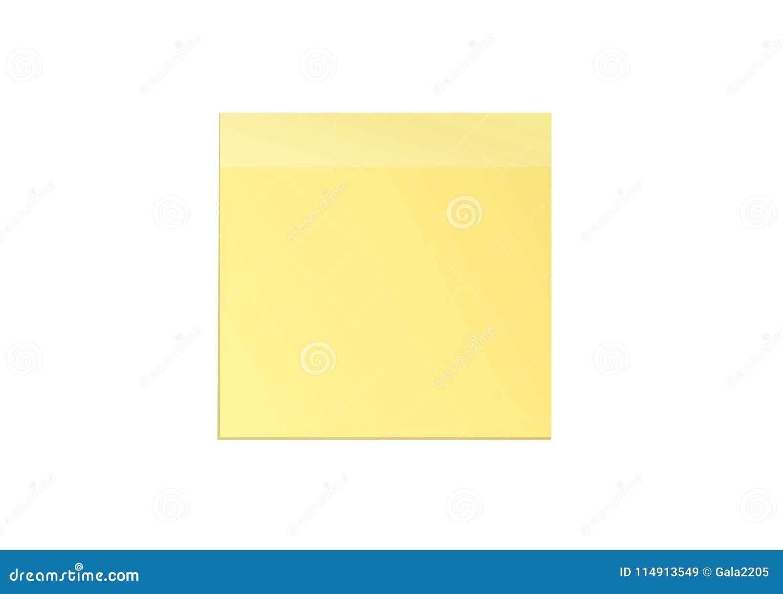 Yellow Sheet Of A3 Paper Folded In The Middle In A Spread On A Blue ...
