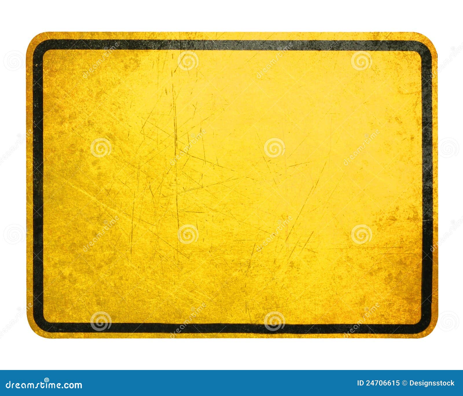 Yellow Sign stock image. Image of shape, icon, boundary - 24706615