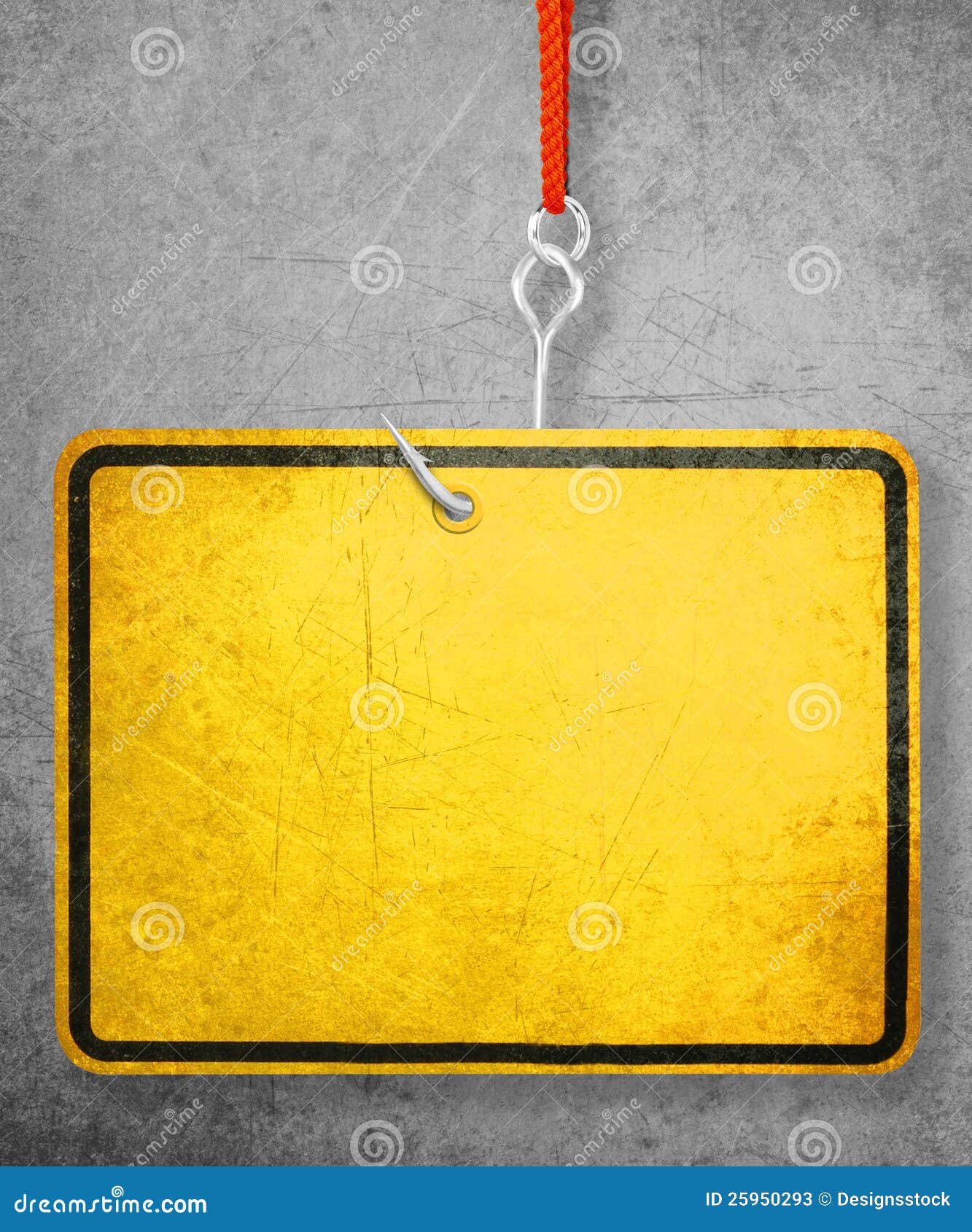 Yellow Sign stock image. Image of metal, equipment, safety - 25950293