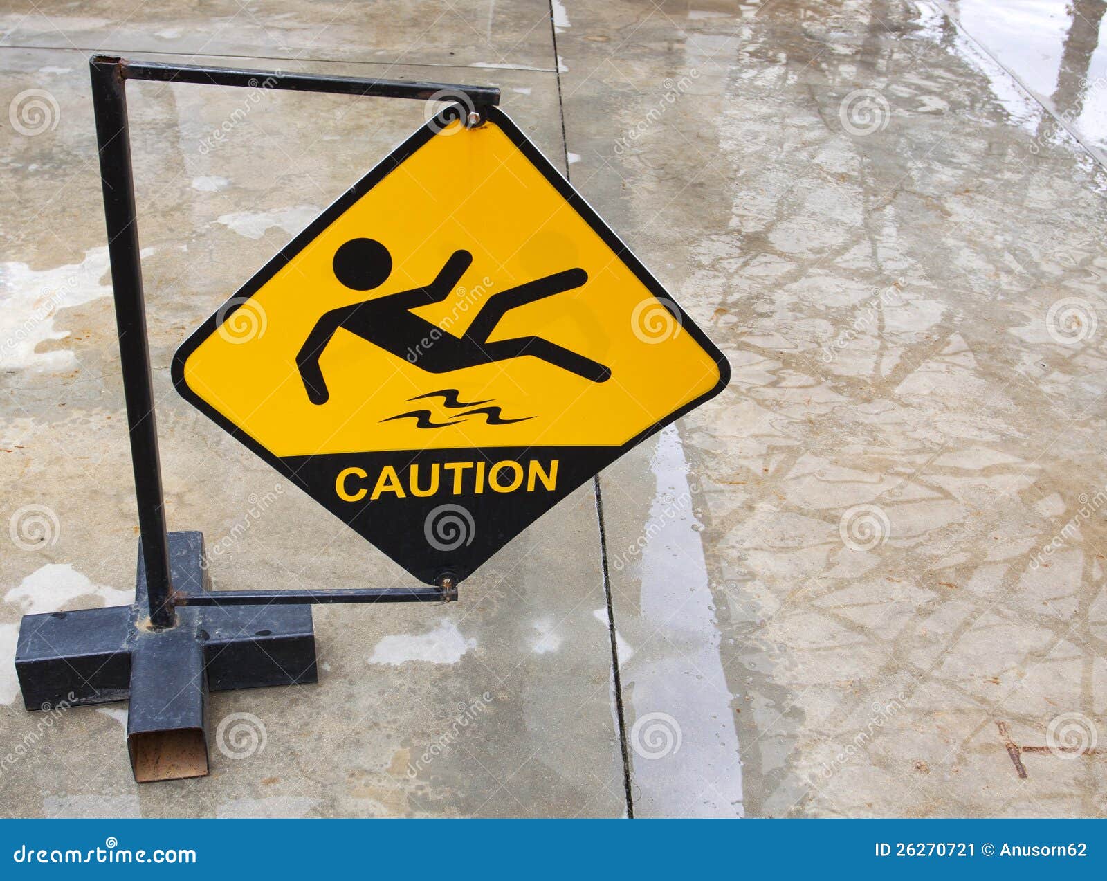 Yellow sign alerts stock image. Image of slip, information - 26270721