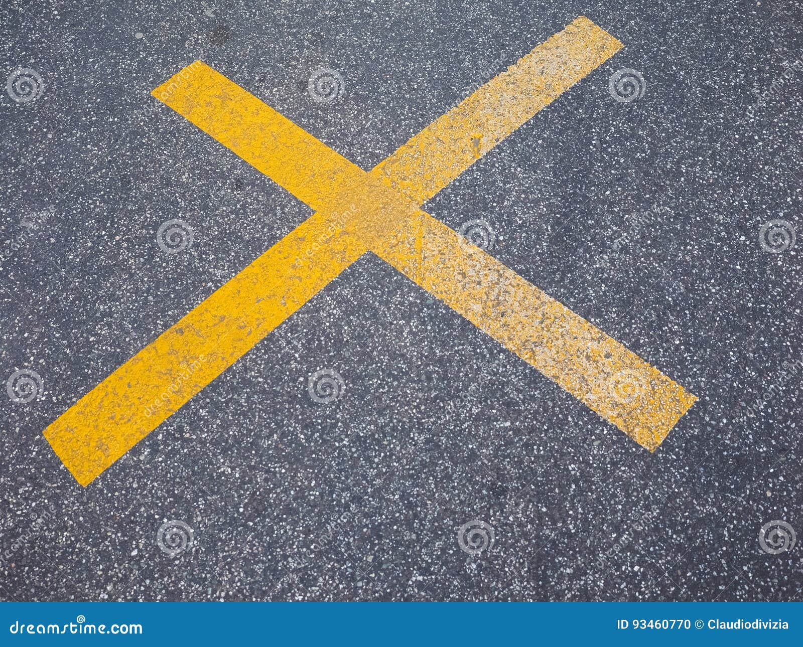 Yellow X sign stock photo. Image of abbreviation, kiss - 93460770