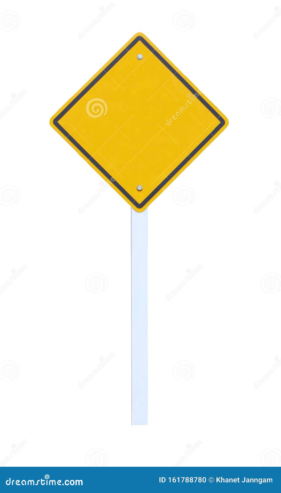 Yellow sign stock illustration. Illustration of frame - 161788780