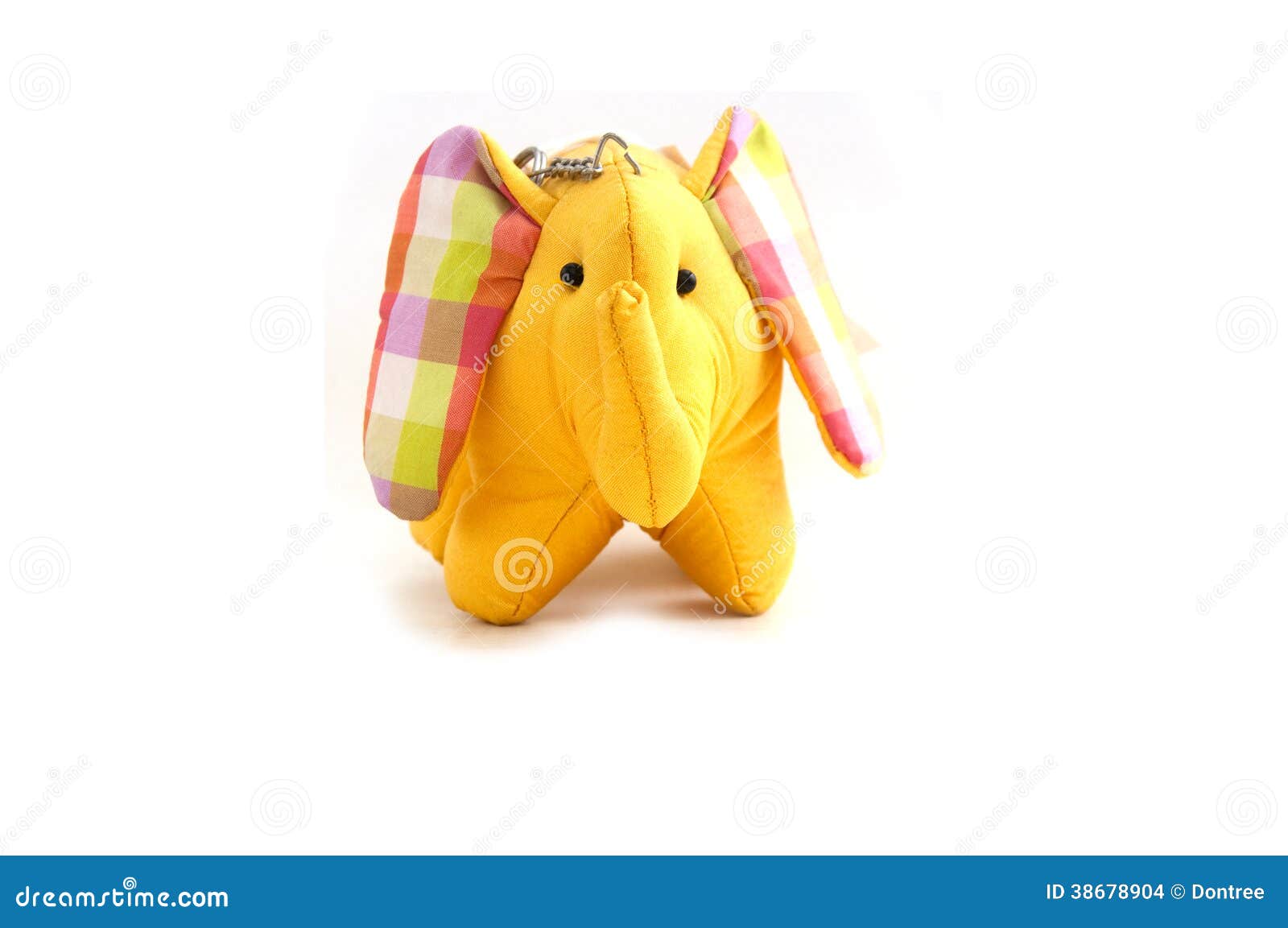 Yellow silk elephant toy stock photo. Image of silk, plush - 38678904