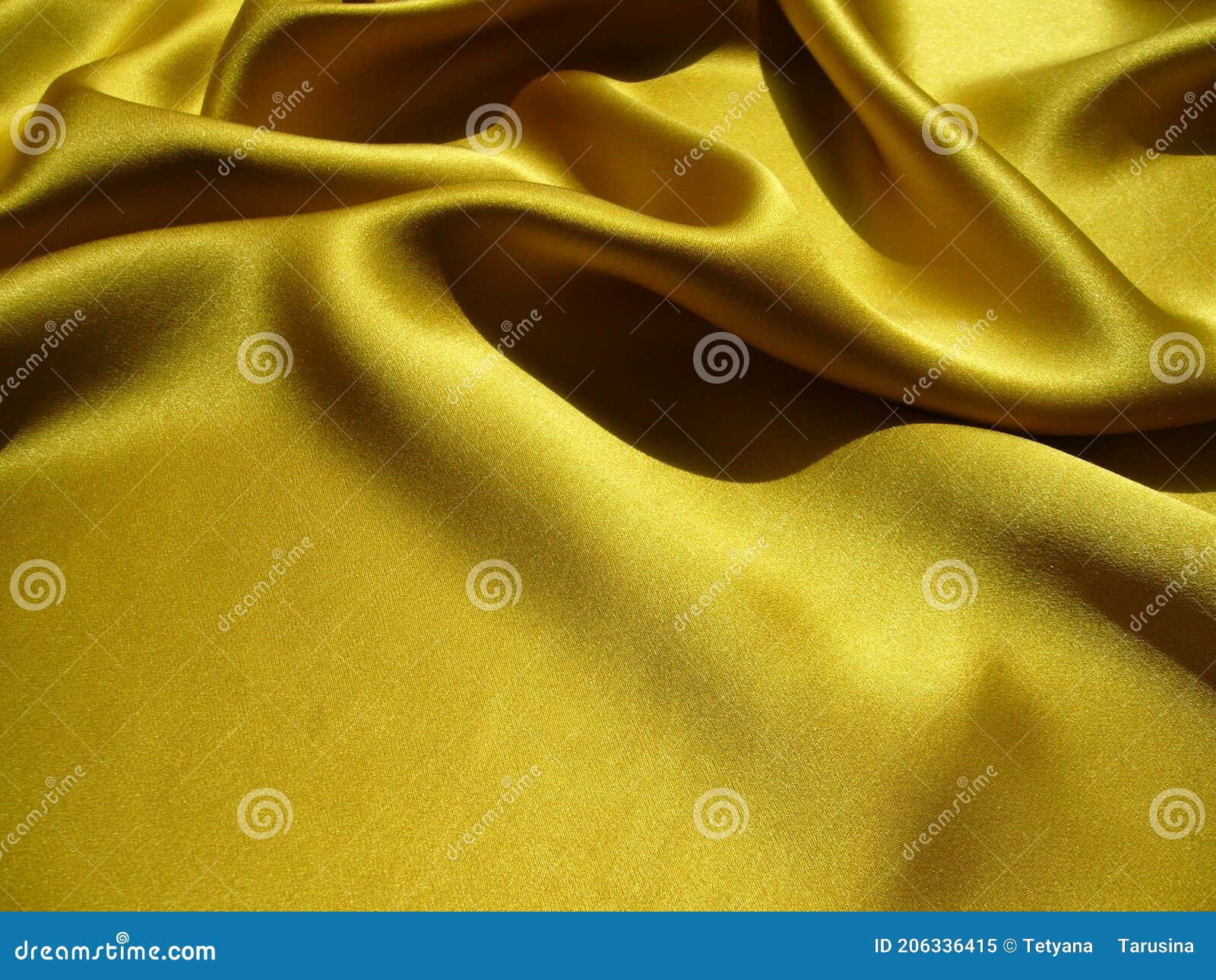 Yellow Silk Fabric. Natural Silk Stock Image - Image of pleated, plant ...