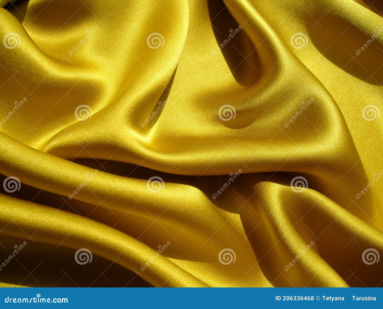 Yellow Silk Fabric. Natural Silk Stock Photo - Image of coattails ...