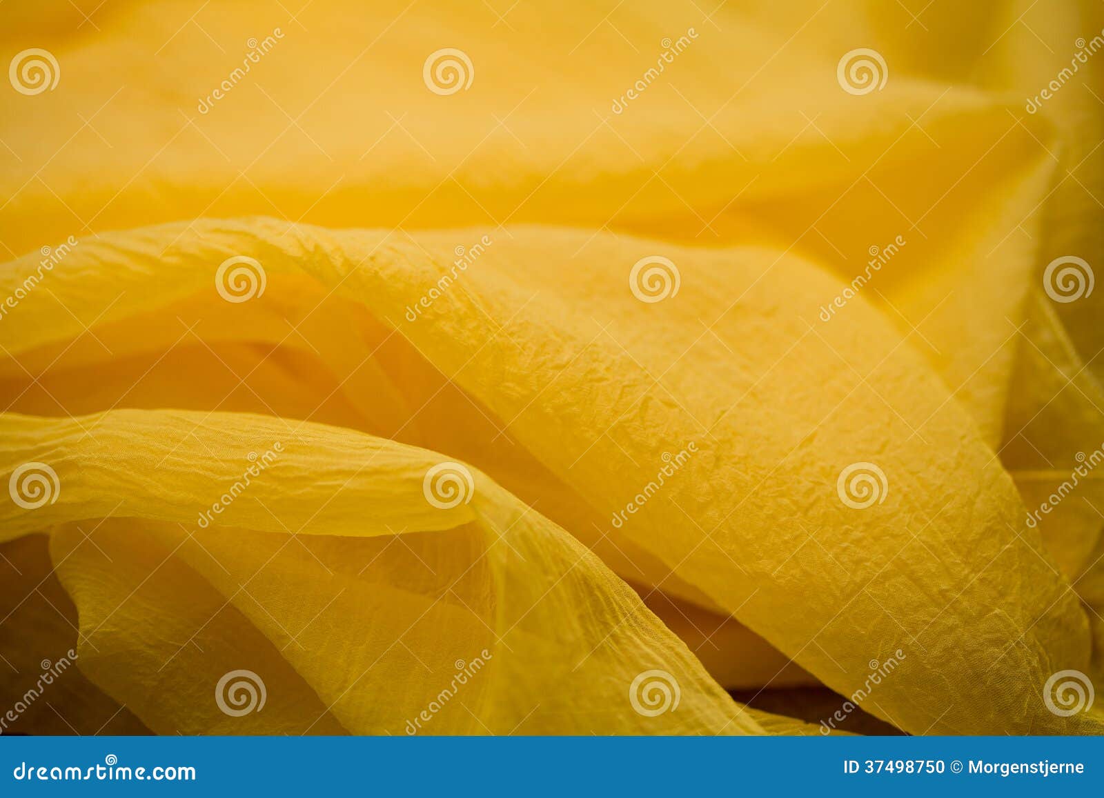 Yellow Silk Tender Colored Textile, Elegance Rippled Material Stock ...