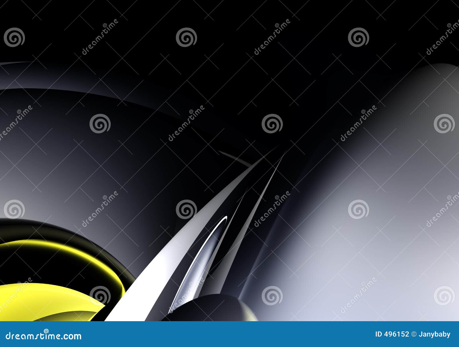 Yellow&silver Background 01 Stock Illustration - Illustration of chrome ...