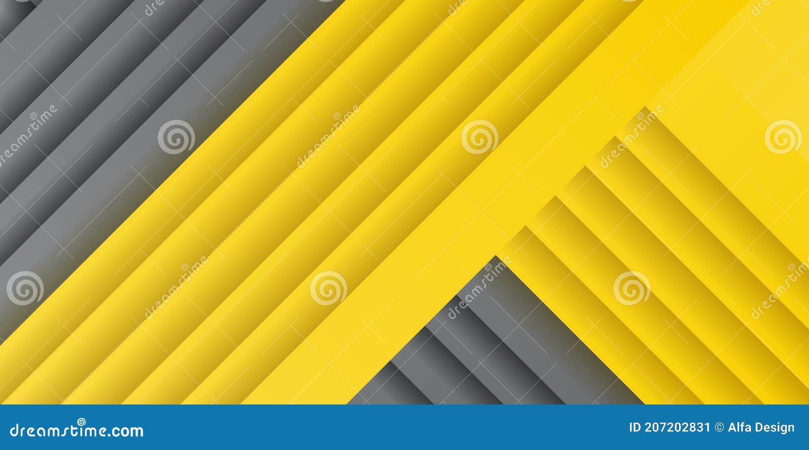 Yellow and Silver Background with Dark Grey Color Composition in ...